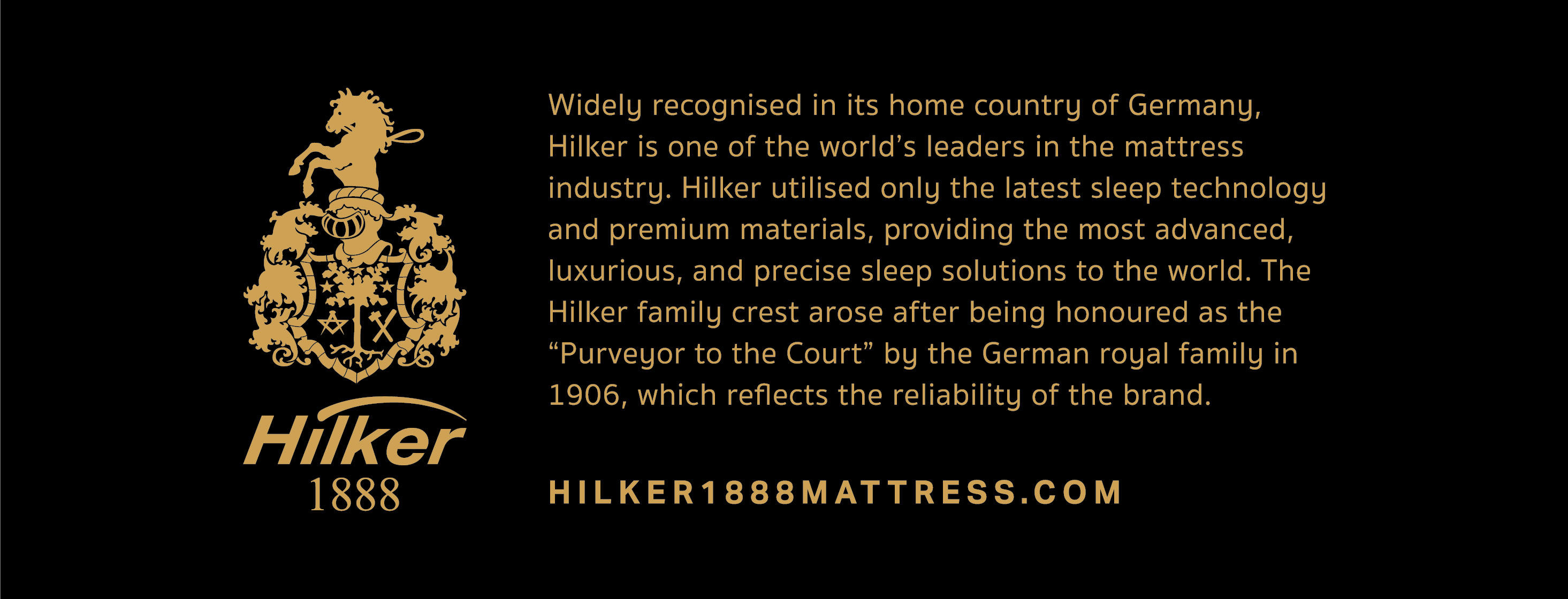 HILKER Meister of Sleep Engineering - Luxury Mattress Singapore